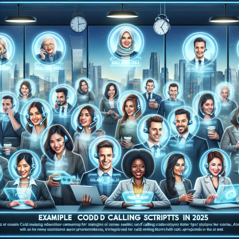Example cold calling scripts for real estate agents in 2025 - Callin