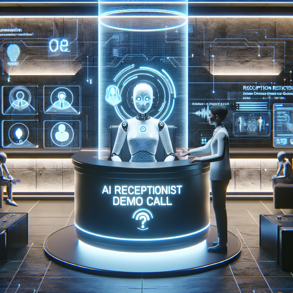 AI receptionist demo call - Callin