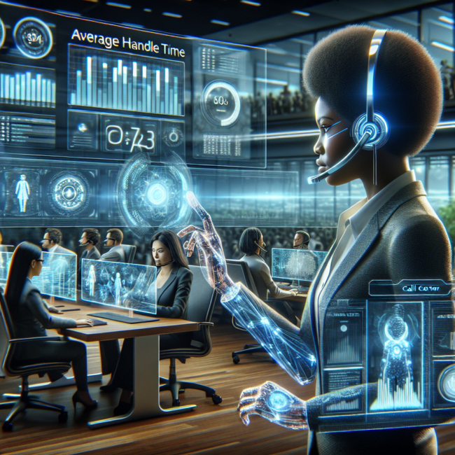 Average handle time call center in 2025 - Callin