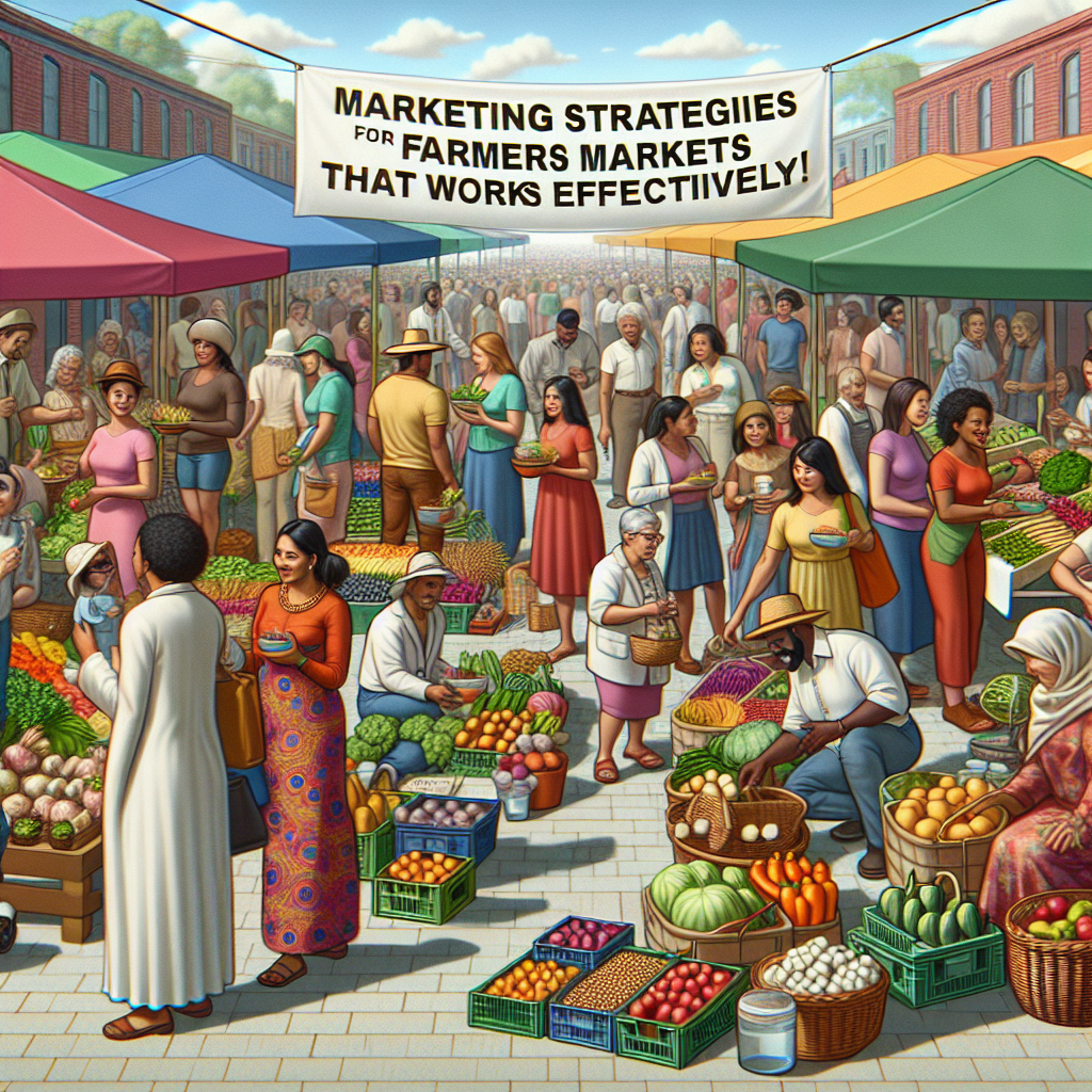 Marketing strategies for farmers markets (that works effectively!) in ...