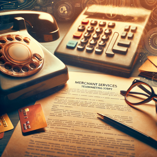 Merchant services telemarketing script - Callin